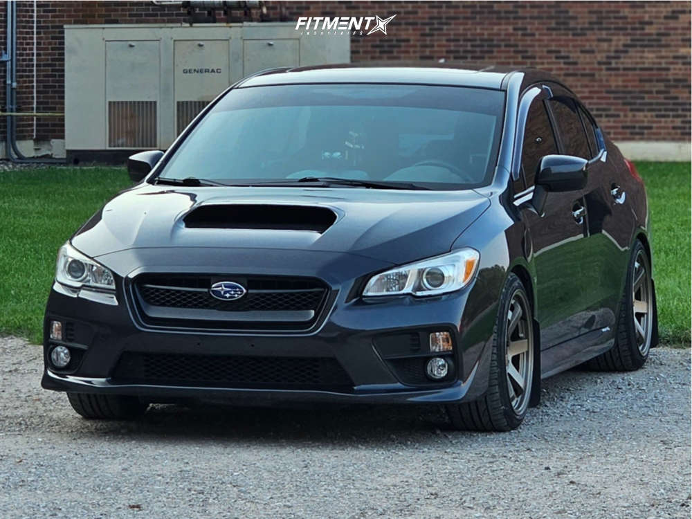 2015 Subaru WRX Premium with 18x9.5 AVID1 Av6 and Lexani 235x40 on ...