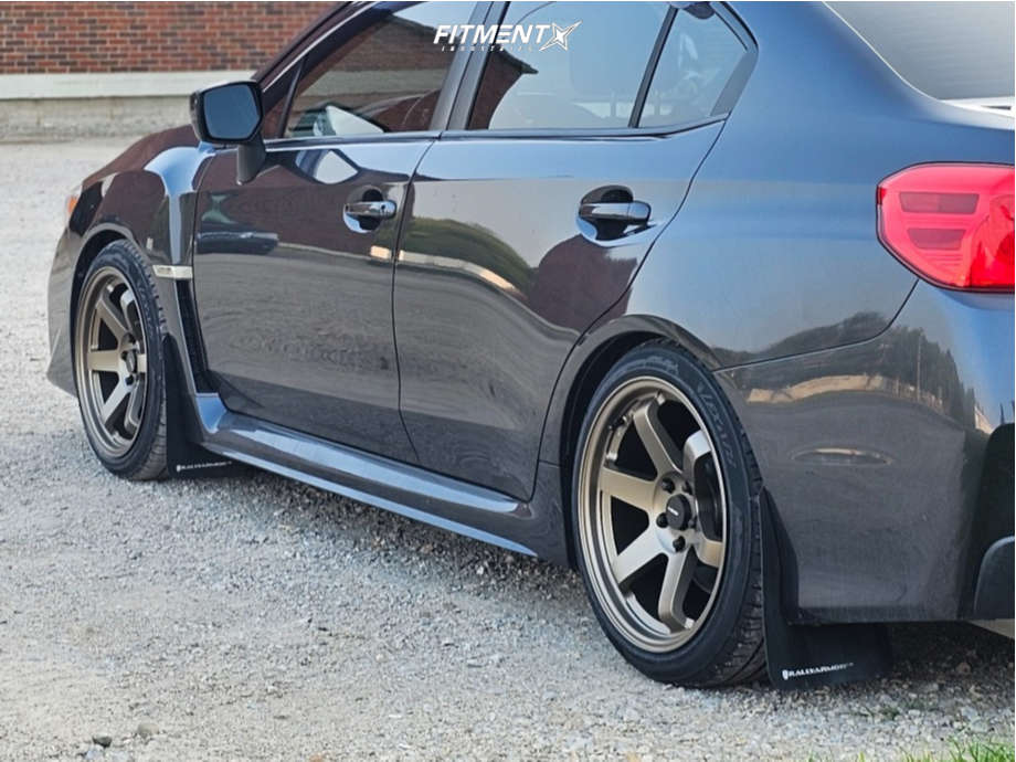 2015 Subaru WRX Premium with 18x9.5 AVID1 Av6 and Lexani 235x40 on ...