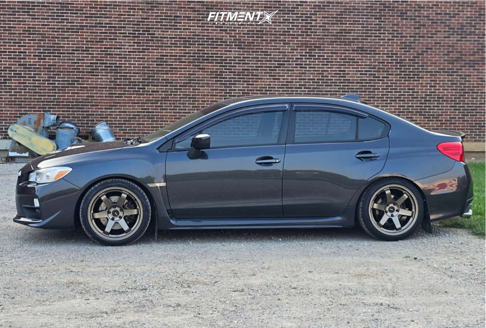 2015 Subaru WRX Premium with 18x9.5 AVID1 Av6 and Lexani 235x40 on ...
