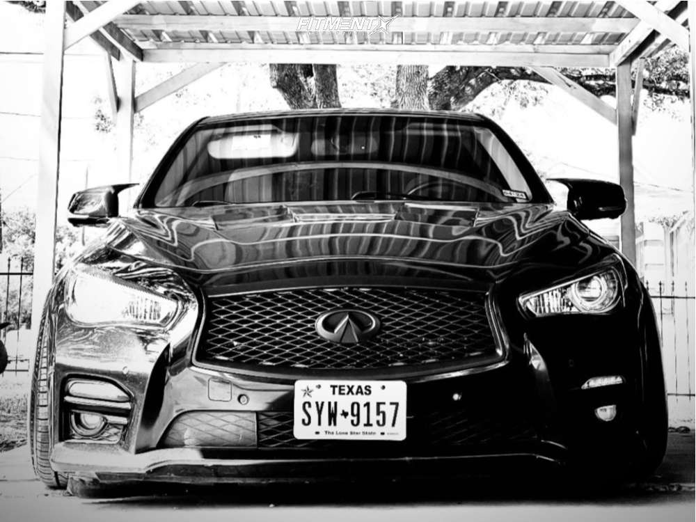 2016 INFINITI Q50 Red Sport 400 with 19x11 Aodhan Ah02 and Lexani ...