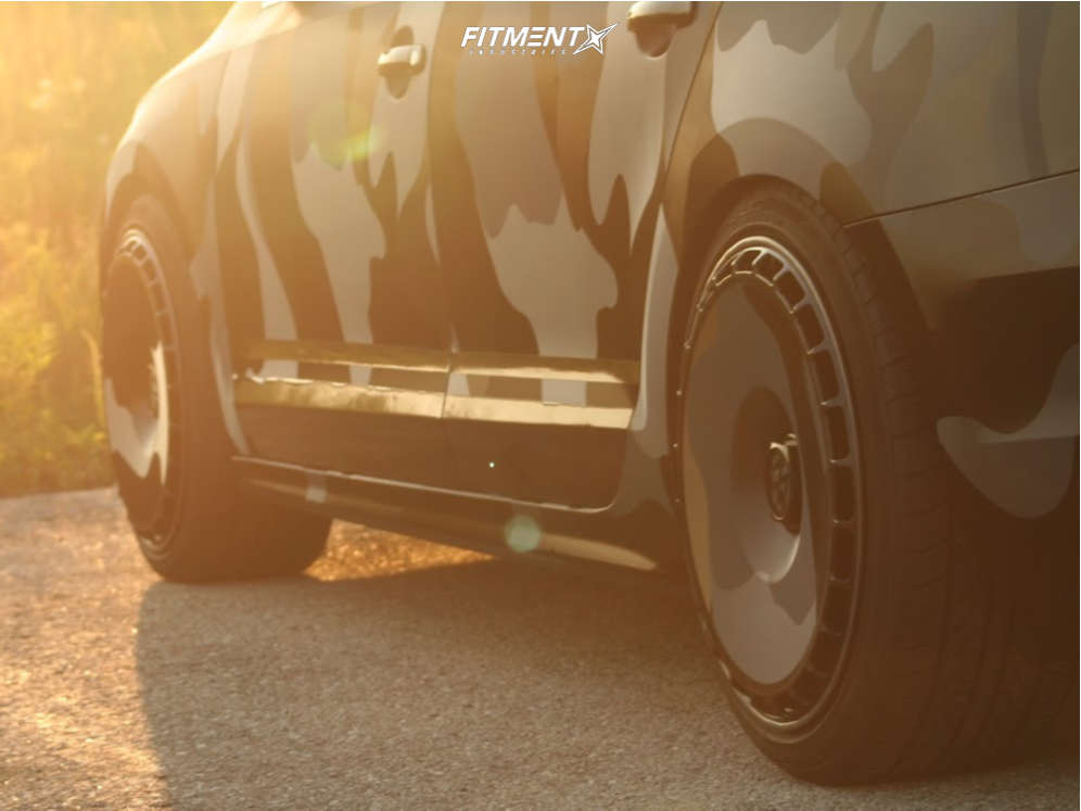 2017 Volkswagen Jetta S with 18x8.5 Rotiform Aerodisc and Vercelli ...