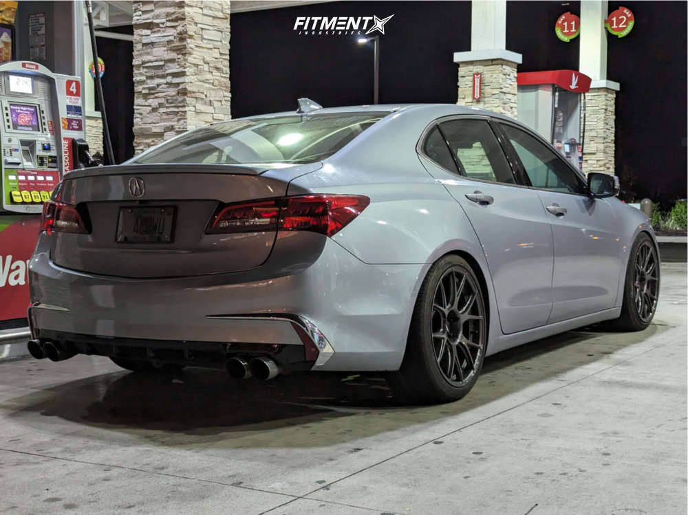 2015 Acura TLX Base with 19x9.5 Konig Ampliform and Continental 235x40 ...