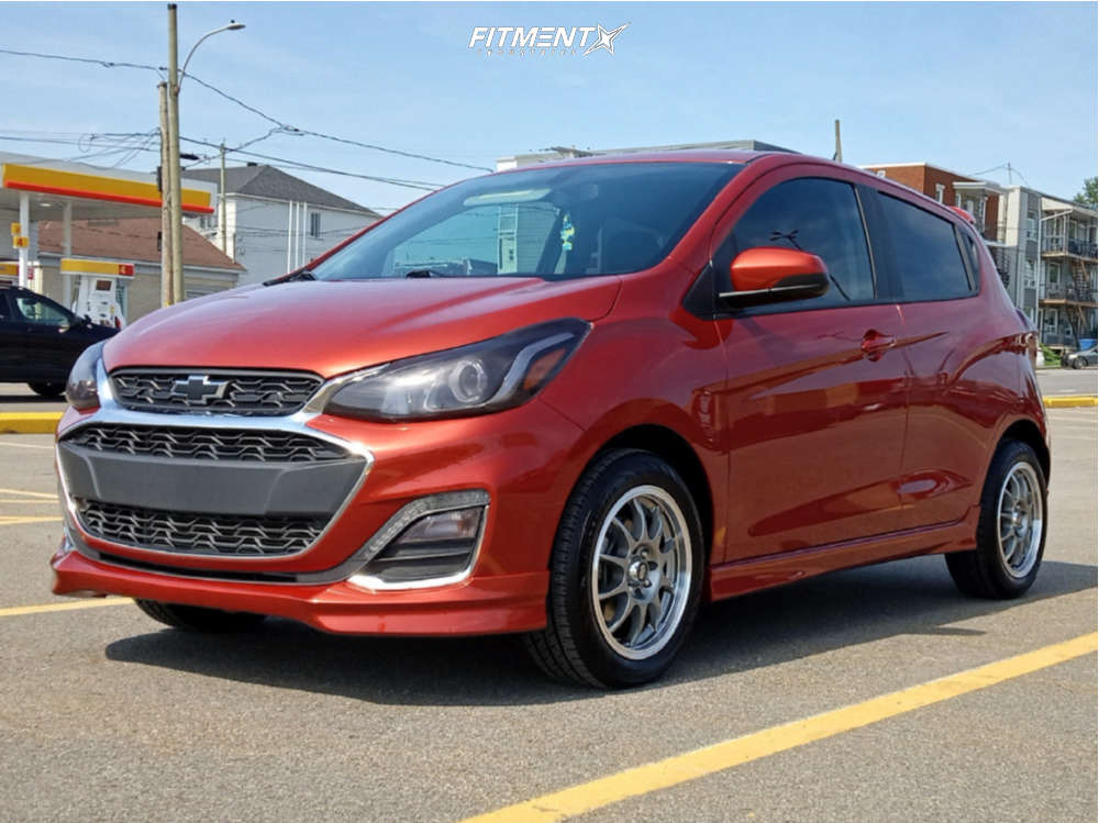 2022 Chevrolet Spark LT with 15x6.5 Enkei J10 and Continental 185x55 on ...