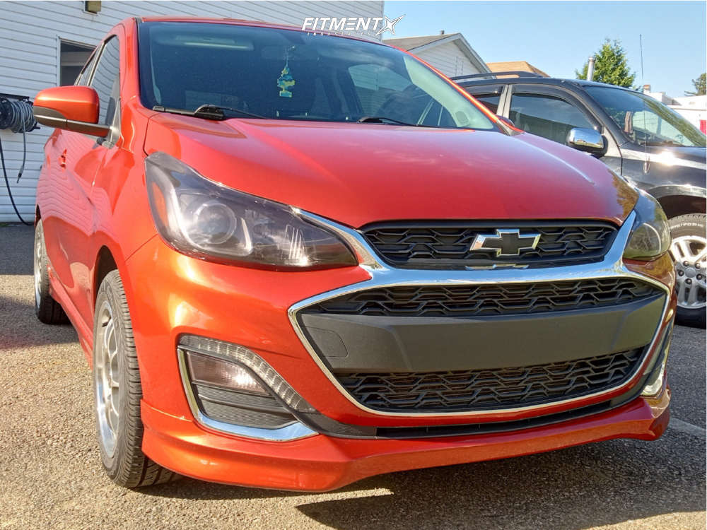2022 Chevrolet Spark LT with 15x6.5 Enkei J10 and Continental 185x55 on ...