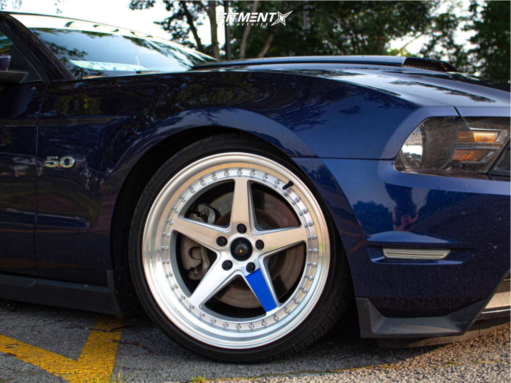 2012 Ford Mustang GT with 19x9.5 Aodhan Ds05 and Vercelli 265x30 on Coilovers | 2751327 ...
