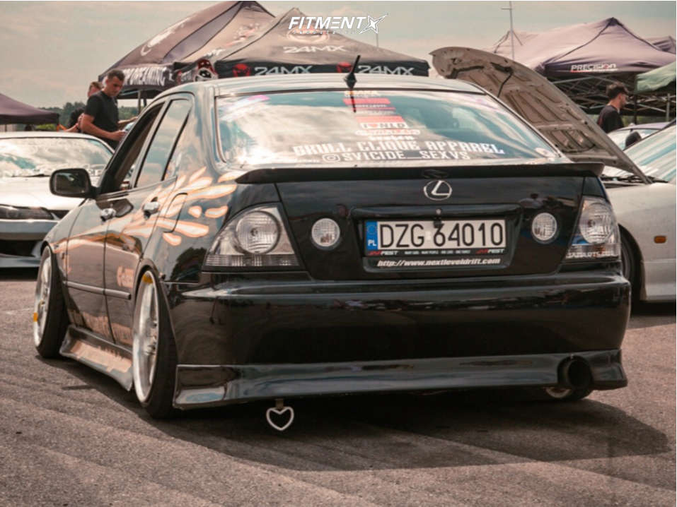 2001 Lexus IS300 Base with 18x9 Algernon Division LuxMax and Yokohama ...