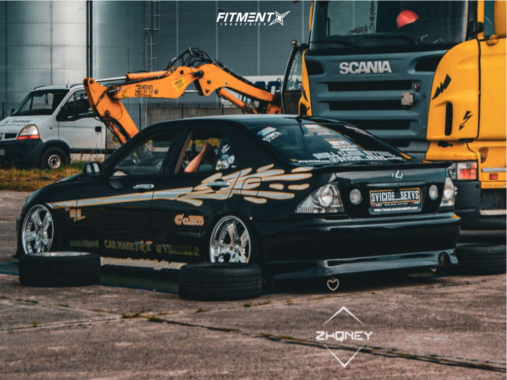 2001 Lexus IS300 Base with 18x9 Algernon Division LuxMax and Yokohama ...