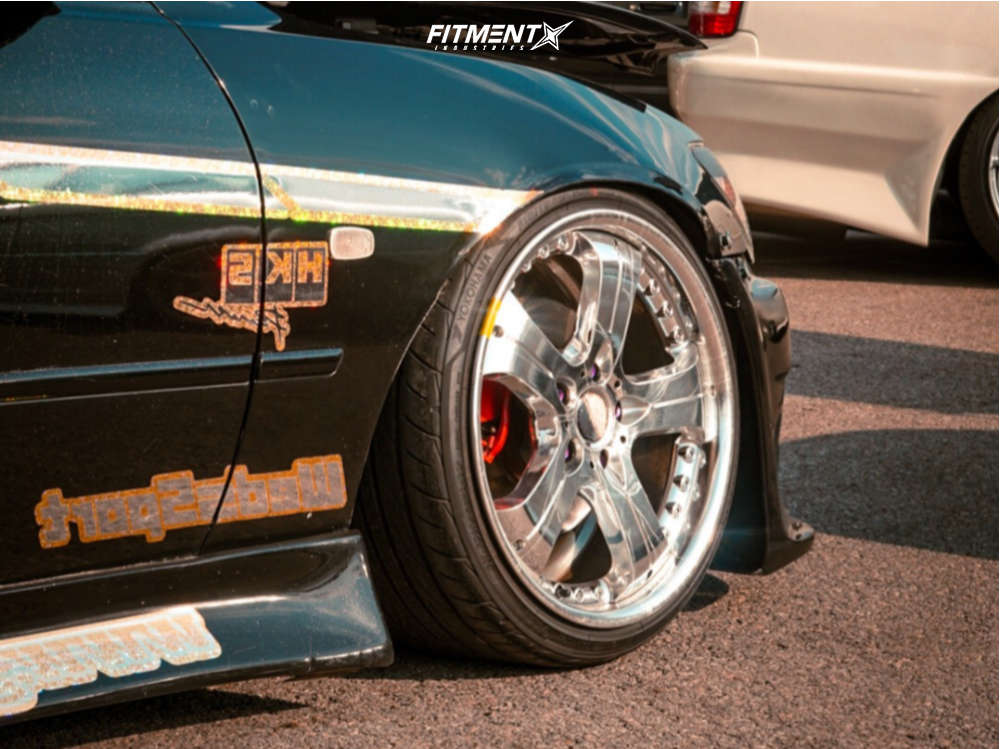 2001 Lexus IS300 Base with 18x9 Algernon Division LuxMax and Yokohama ...