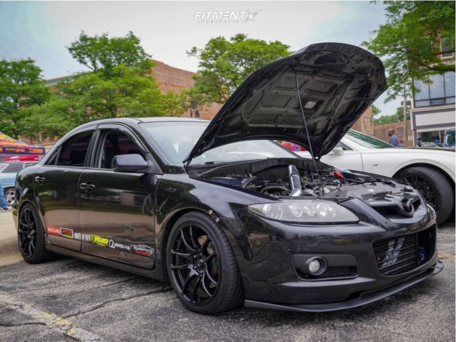 2007 Mazda 6 Mazdaspeed with 18x8.5 Vors Tr4 and Falken 235x40 on ...