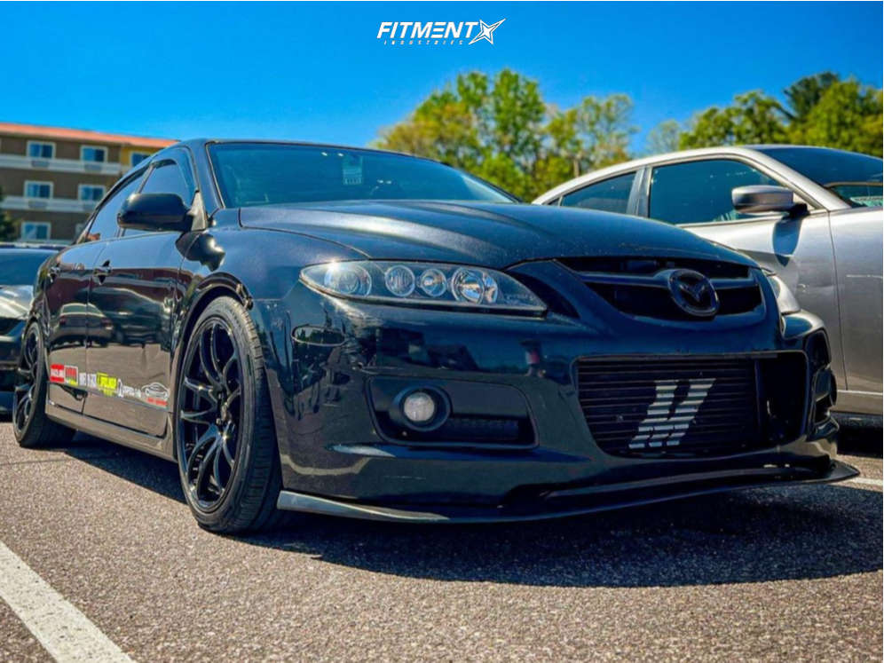 2007 Mazda 6 Mazdaspeed with 18x8.5 Vors Tr4 and Falken 235x40 on ...