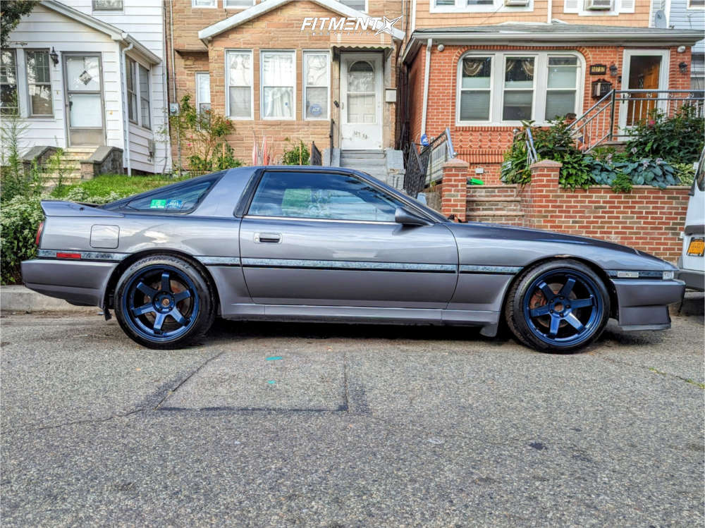 1988 Toyota Supra Base with 18x9.5 AVID1 AV6 and Continental 255x35 on ...