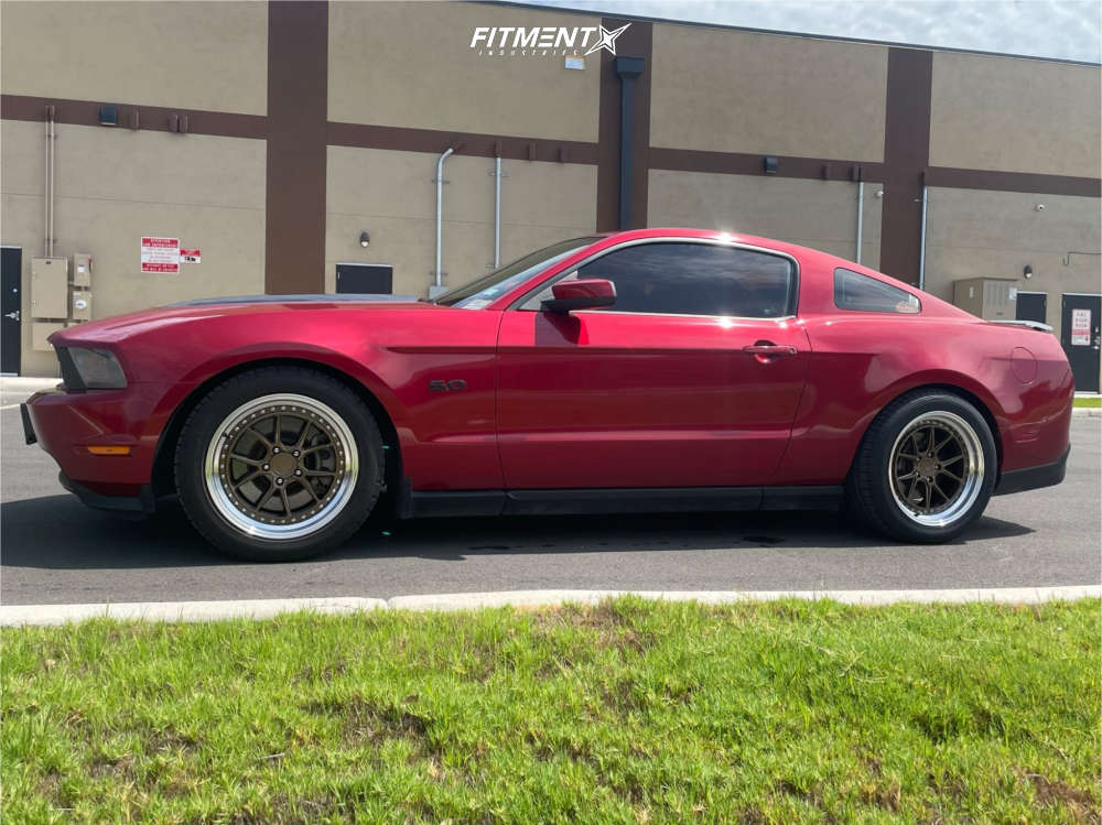 2012 Ford Mustang GT with 18x8.5 Aodhan Ds08 and Toyo Tires 235x50 on ...