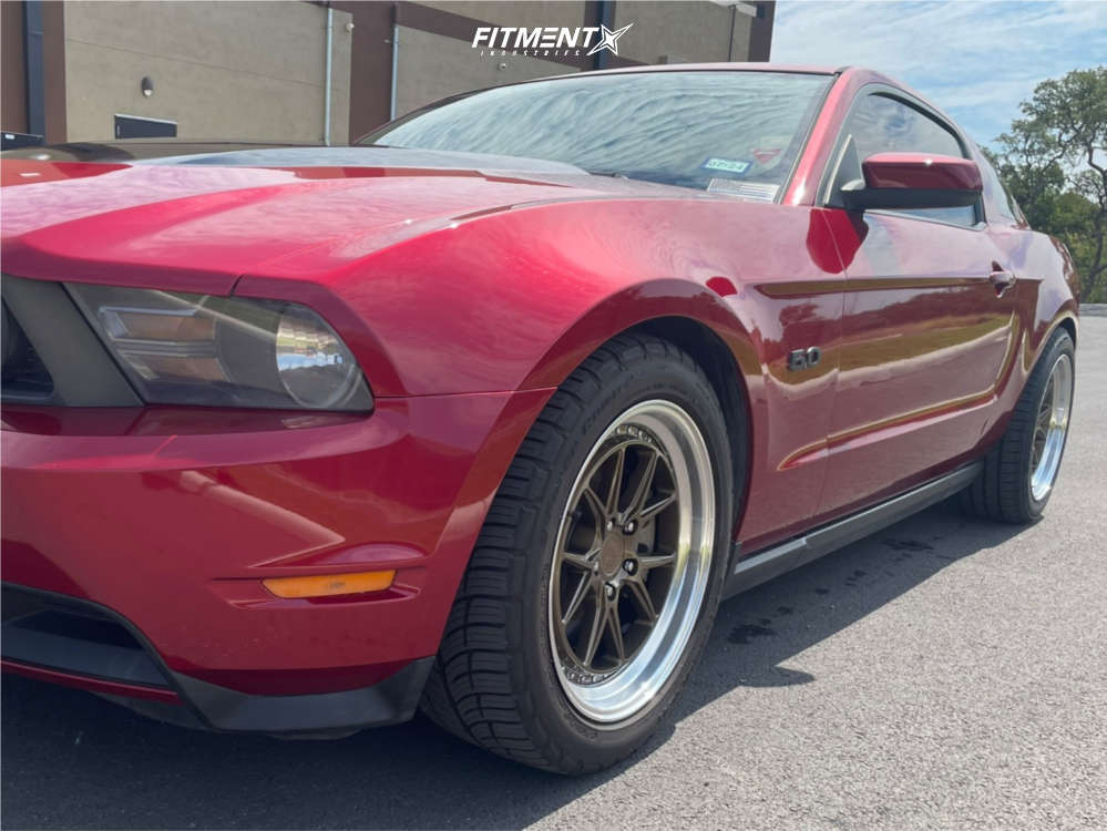 2012 Ford Mustang GT with 18x8.5 Aodhan Ds08 and Toyo Tires 235x50 on ...