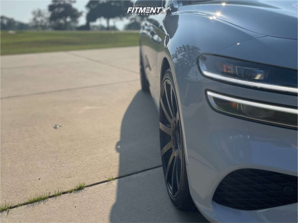 2022 Genesis G70 Sport Prestige with 20x9 Voxx Vento and Summit 255x35 ...