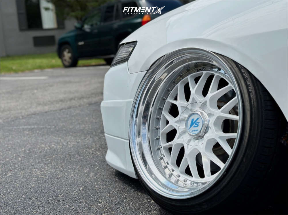 2008 Acura TSX Base with 18x10.5 Work Vs-X9 and Land Golden 215x40 on ...