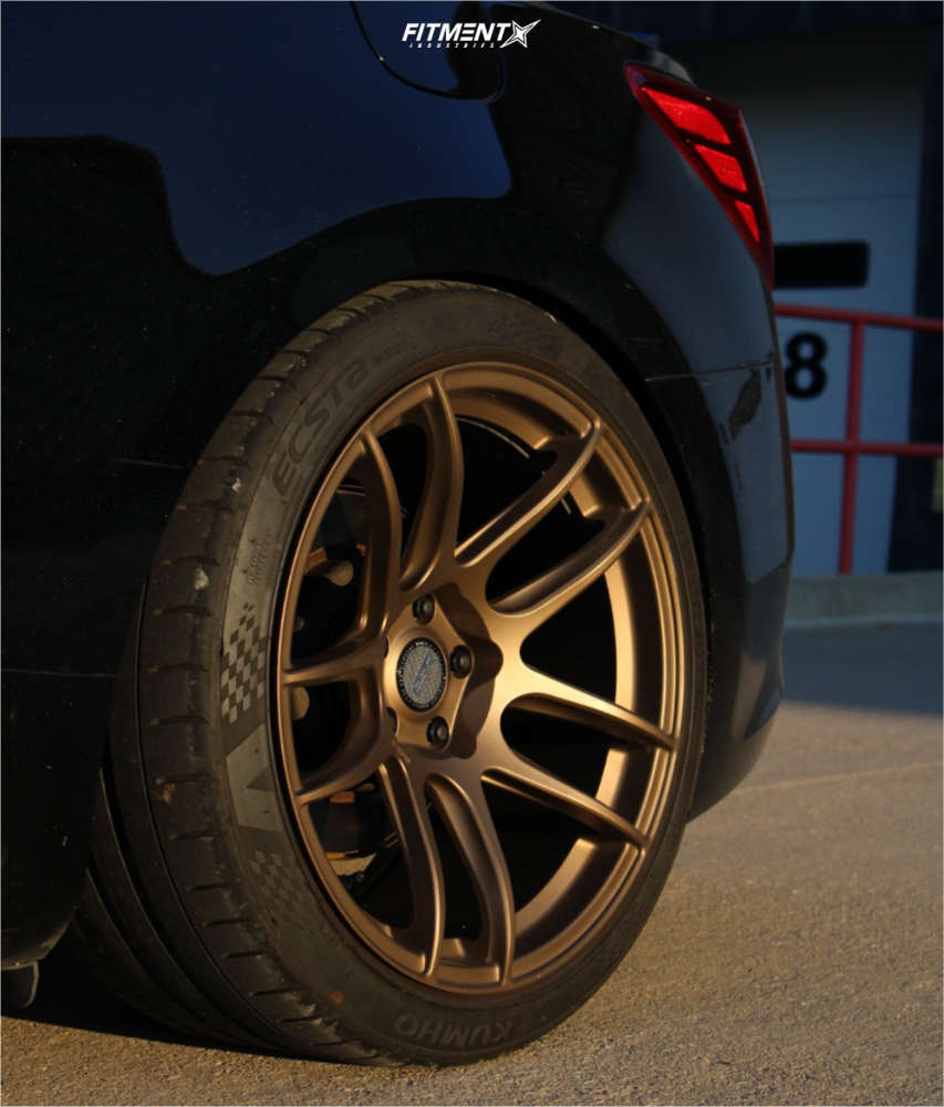 2013 Hyundai Genesis Coupe 2.0T with 19x9.5 ESR Cs8 and Kumho 245x35 on ...