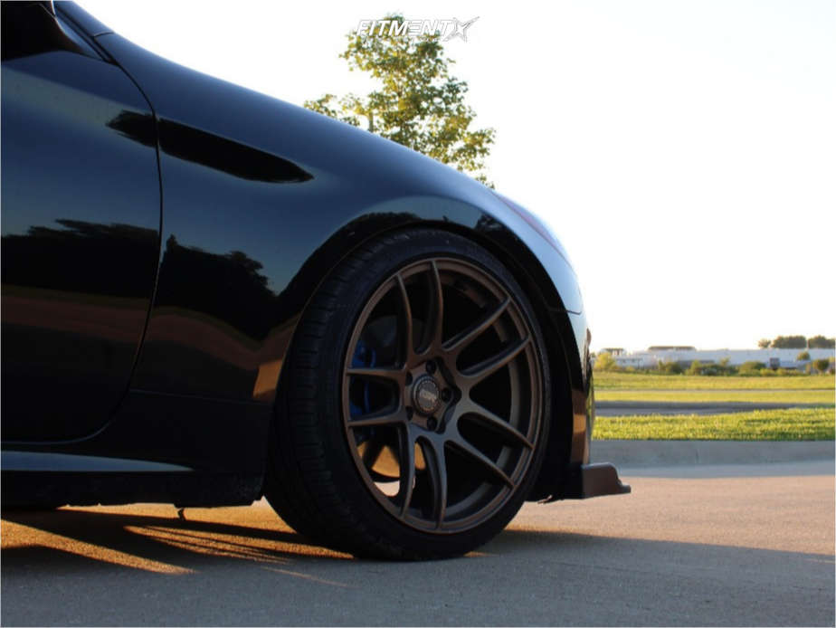 2013 Hyundai Genesis Coupe 2.0T with 19x9.5 ESR Cs8 and Kumho 245x35 on ...