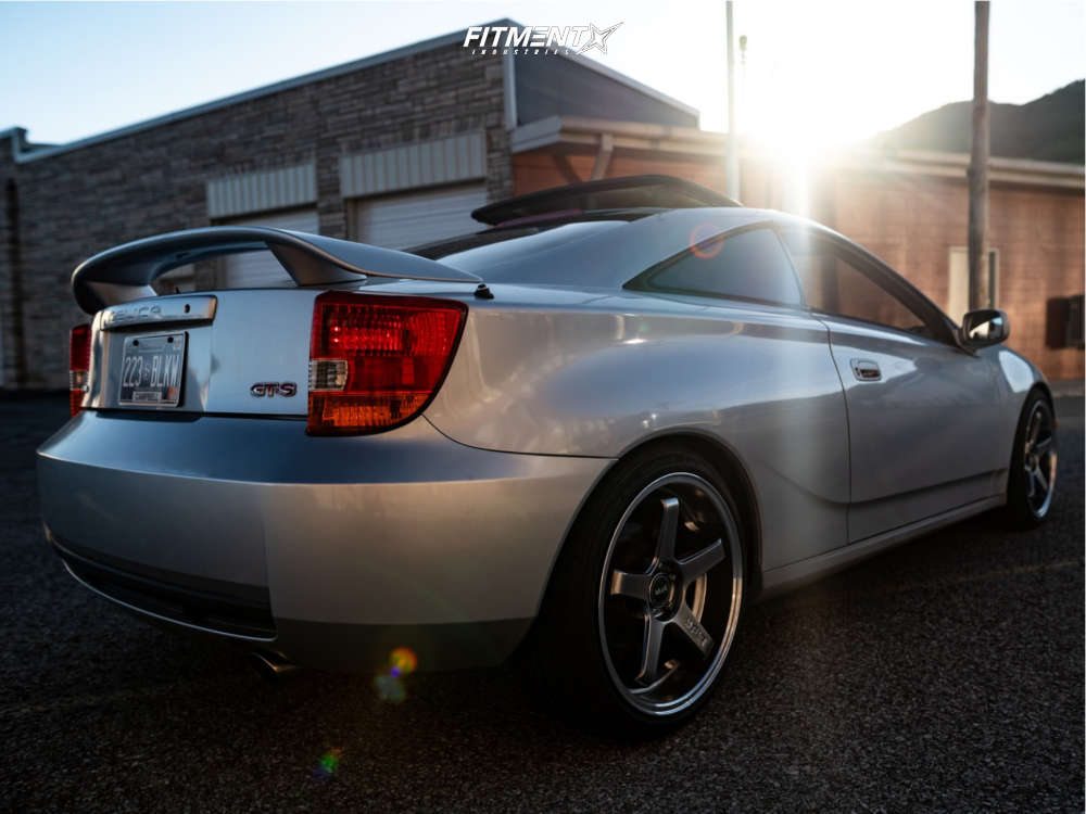 2000 Toyota Celica GTS with 18x8.5 F1R Fc5 and Lexani 215x40 on ...