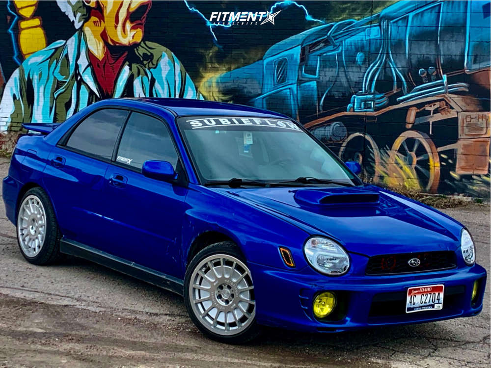 2002 Subaru Impreza WRX with 18x8.5 3SDM 0.66 and Vercelli 225x40 on ...