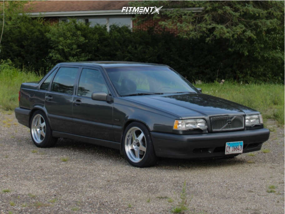 1996 Volvo 850 GLT with 17x8 Vors Sp1 and Hankook 225x45 on Lowering ...