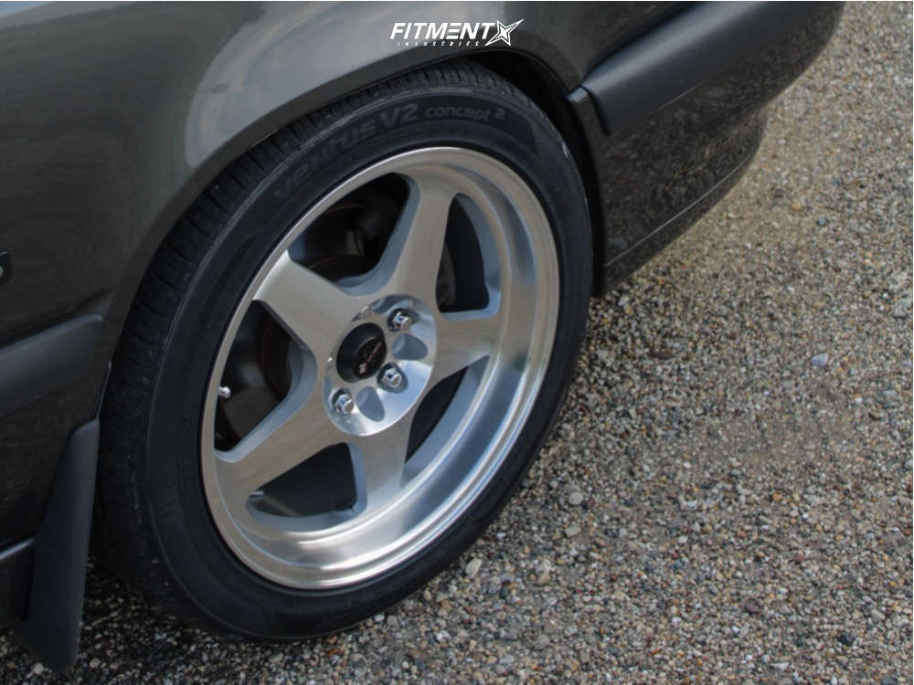 1996 Volvo 850 GLT with 17x8 Vors Sp1 and Hankook 225x45 on Lowering ...