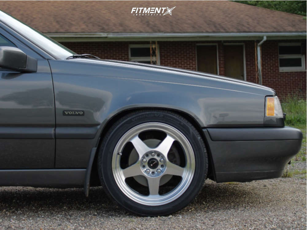 1996 Volvo 850 GLT with 17x8 Vors Sp1 and Hankook 225x45 on Lowering ...