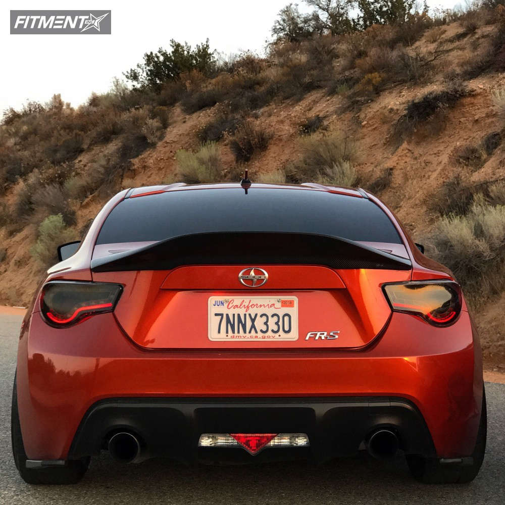 2013 Scion FR-S Base with 18x9 Rota PWR-FA and Nitto 225x25 on Lowering ...