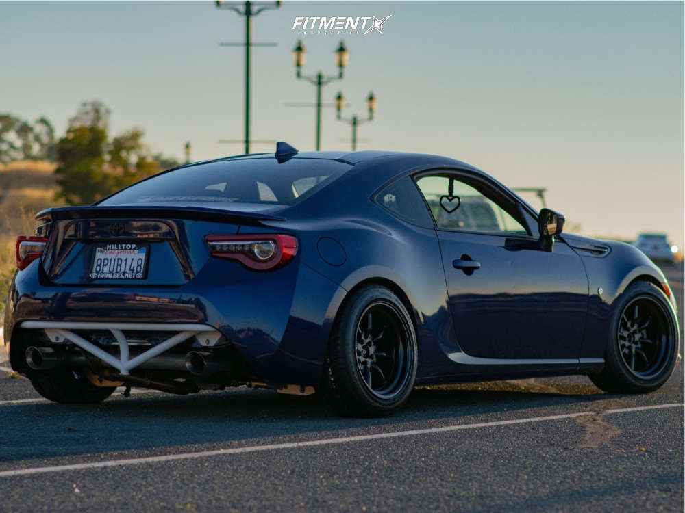 2017 Toyota 86 Base with 16x8.5 Watanabe R Type and Nitto 205x50 on ...