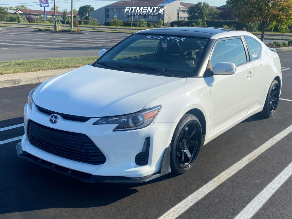 2014 Scion TC Base with 18x9.5 AVID1 Av6 and Toyo Tires 225x40 on Stock ...