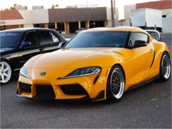 2023 Toyota GR Supra Premium with 19x9.5 Work Meister M1 3p and ...