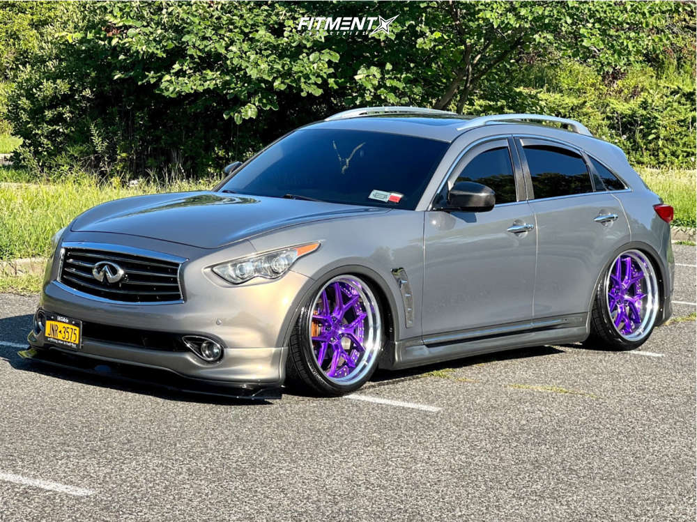 2012 INFINITI FX35 Base with 22x10.5 Qingdao Masai Auto Parts Co 2 ...