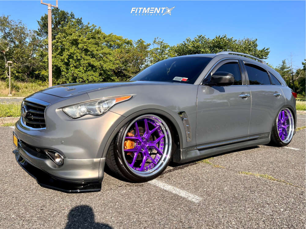 2012 INFINITI FX35 Base with 22x10.5 Qingdao Masai Auto Parts Co 2 ...