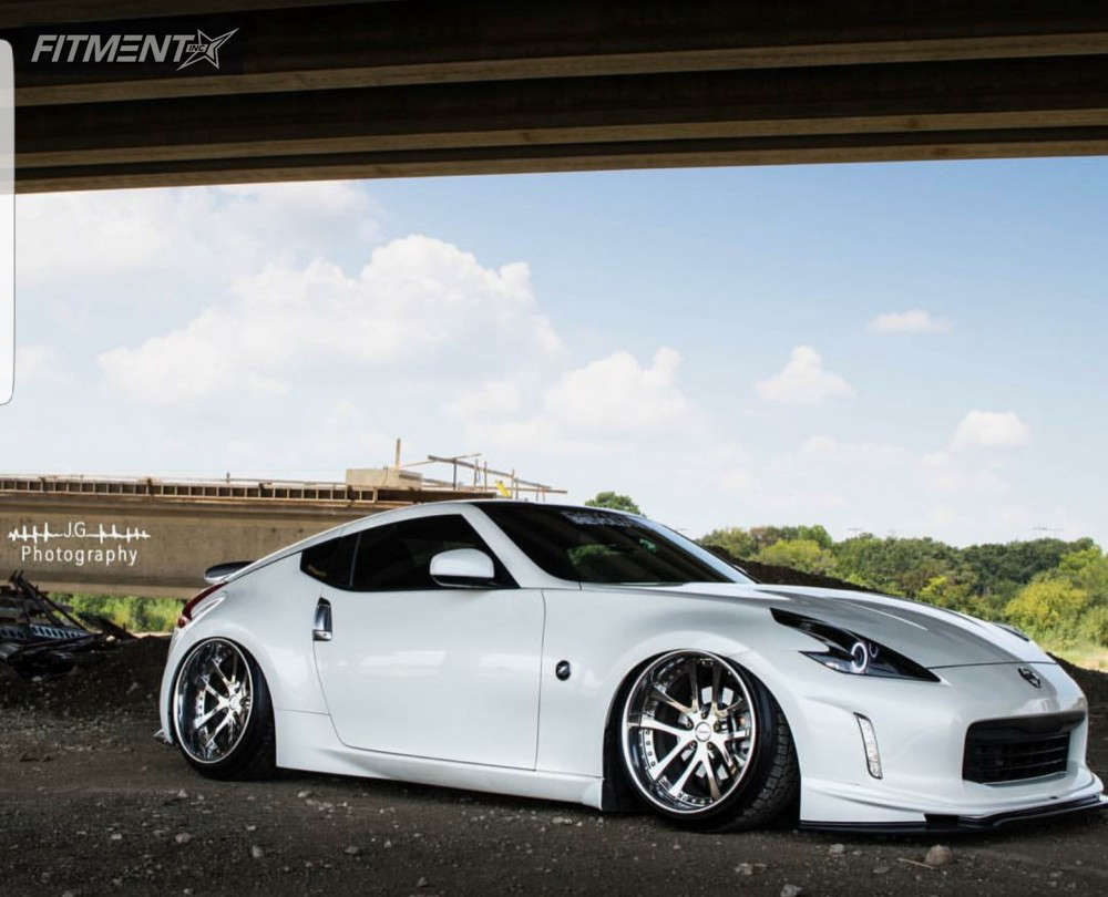 2014 Nissan 370Z Touring with 20x12 Weds Lxz and Falken 255x35 on Air ...