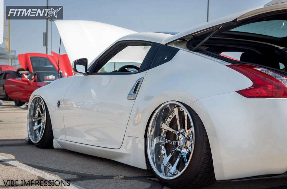 2014 Nissan 370Z Touring with 20x12 Weds Lxz and Falken 255x35 on Air ...