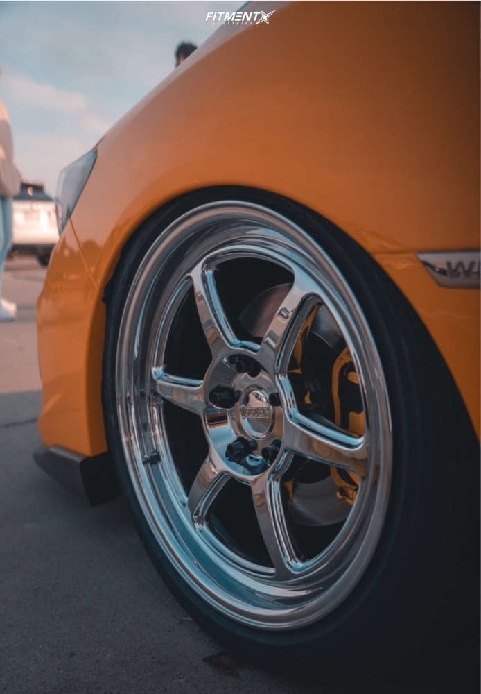 2018 Subaru WRX Premium with 18x9.5 Kansei Roku and Vercelli 245x40 on ...