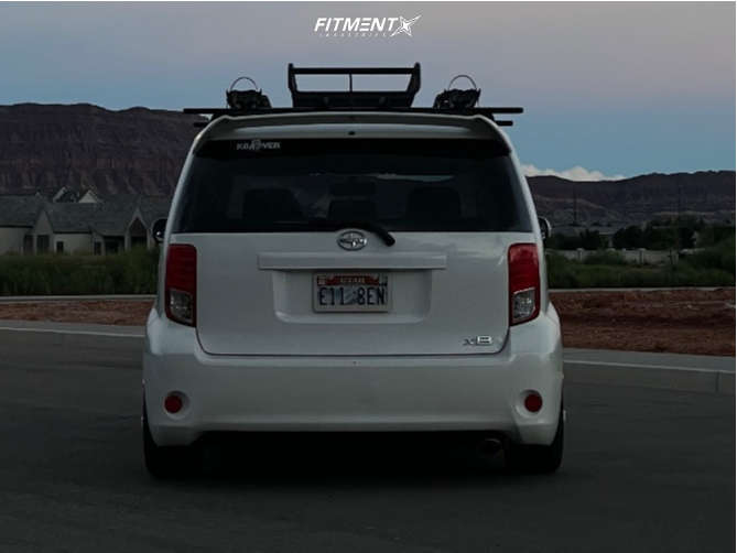 2011 Scion XB Base with 17x8 F1R F106 and Vercelli 215x45 on Coilovers | 2760448 | Fitment ...