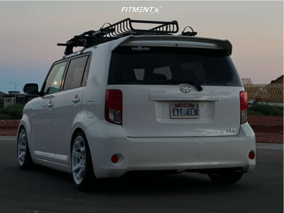 2011 Scion XB Base with 17x8 F1R F106 and Vercelli 215x45 on Coilovers | 2760448 | Fitment ...