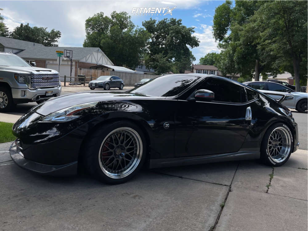 2014 Nissan 370Z Nismo with 19x9.5 Aodhan Ah02 and Toyo Tires 225x65 on ...
