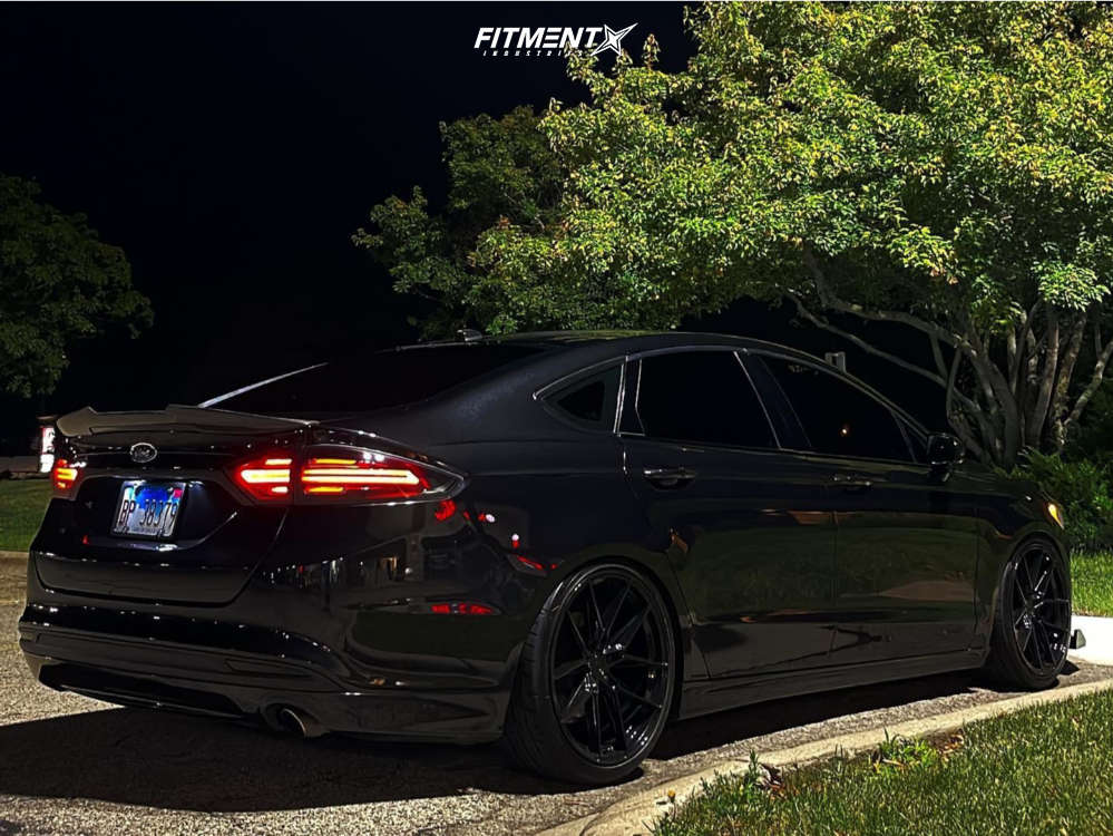 2013 Ford Fusion SE with 20x9 GWG HP1 and Nitto 245x45 on Coilovers ...