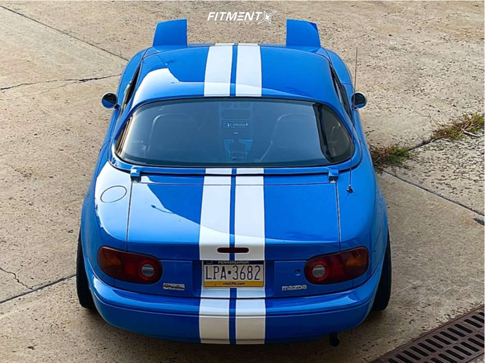 1990 Mazda Miata Base with 16x8 XXR 531 and Nitto 205x40 on Coilovers ...