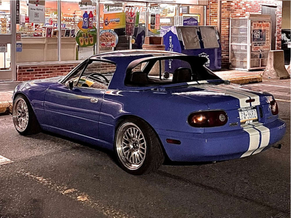 1990 Mazda Miata Base with 16x8 XXR 531 and Nitto 205x40 on Coilovers ...