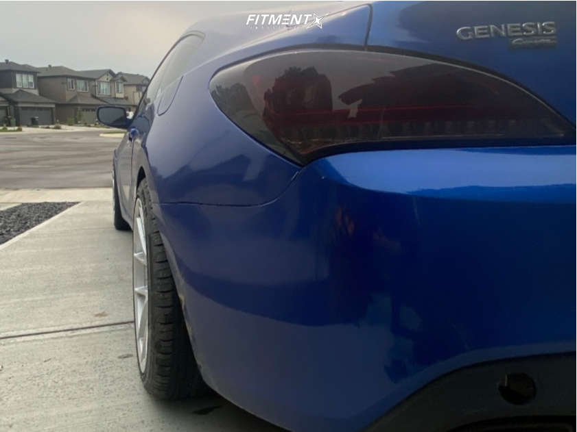 2011 Hyundai Genesis Coupe 2.0T Premium with 19x9.5 ESR Rf2 and Centara ...