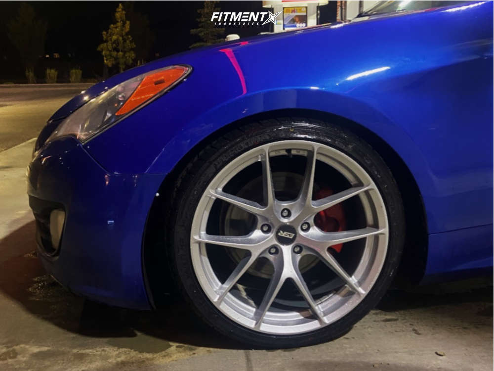 2011 Hyundai Genesis Coupe 2.0T Premium with 19x9.5 ESR Rf2 and Centara ...