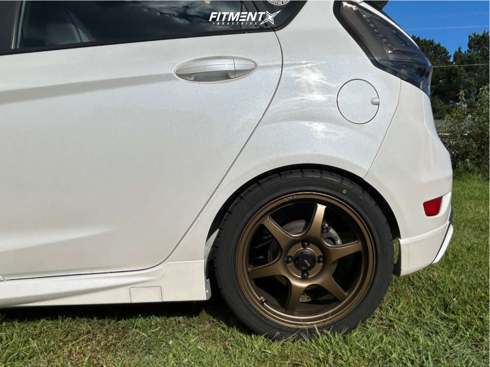 2017 Ford Fiesta ST with 17x8 Konig Hexaform and Kenda 235x40 on ...