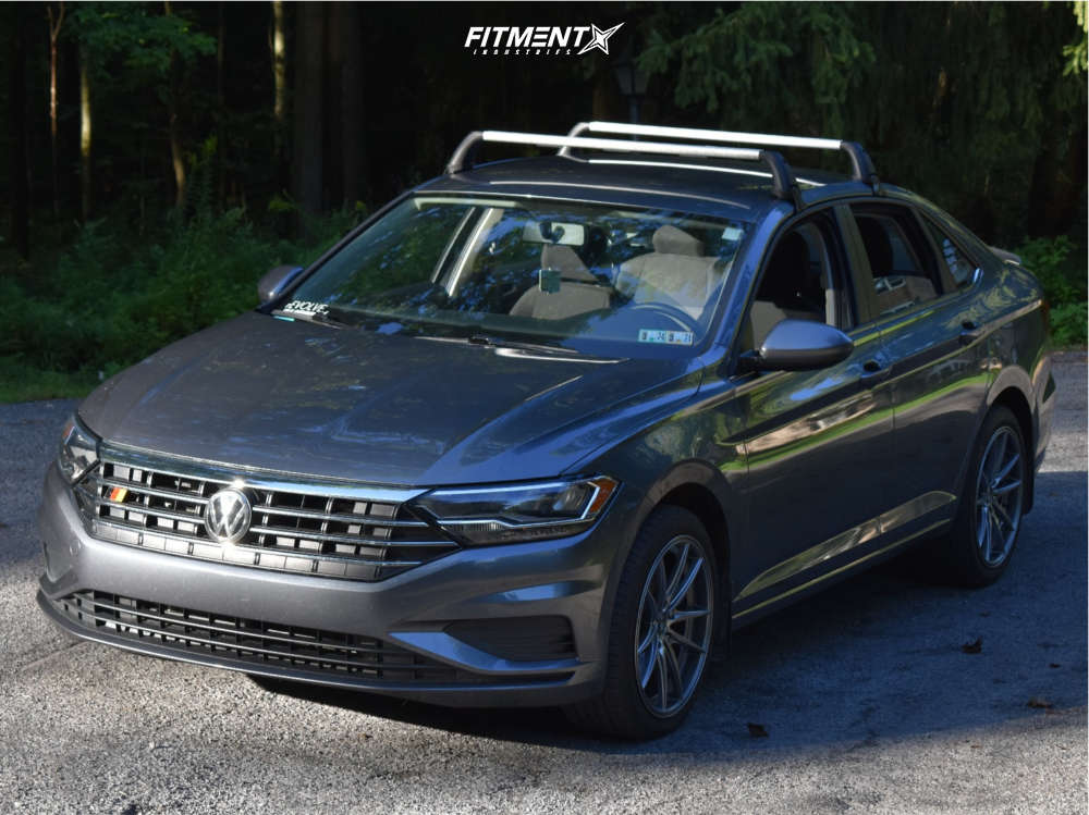 2019 Volkswagen Jetta S with 18x9 Konig Oversteer and Goodyear 225x45 ...