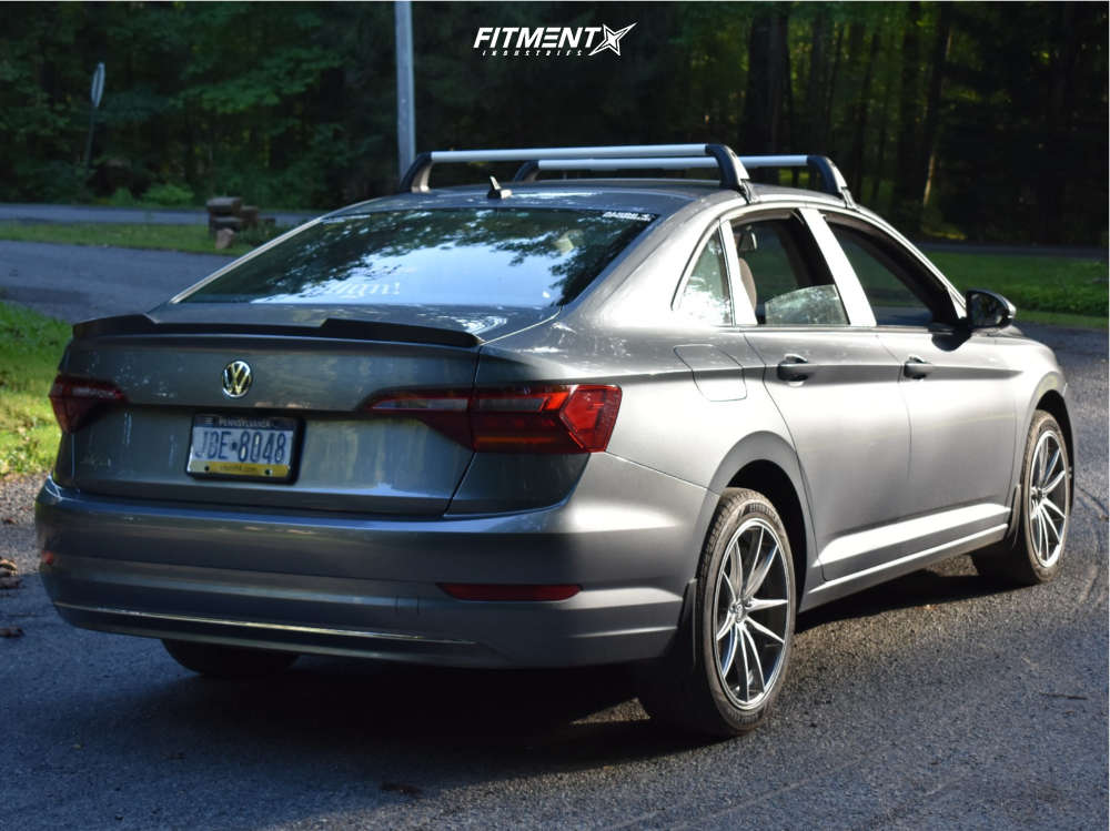 2019 Volkswagen Jetta S with 18x9 Konig Oversteer and Goodyear 225x45 ...