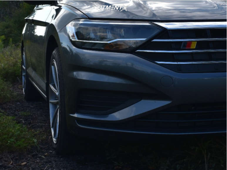 2019 Volkswagen Jetta S with 18x9 Konig Oversteer and Goodyear 225x45 ...