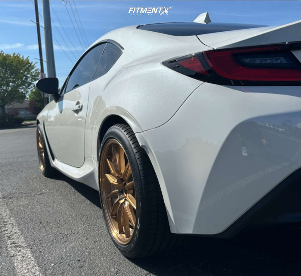 2023 Subaru BRZ Premium with 18x8.5 Cosmis Racing R1 and Falken 235x40 ...