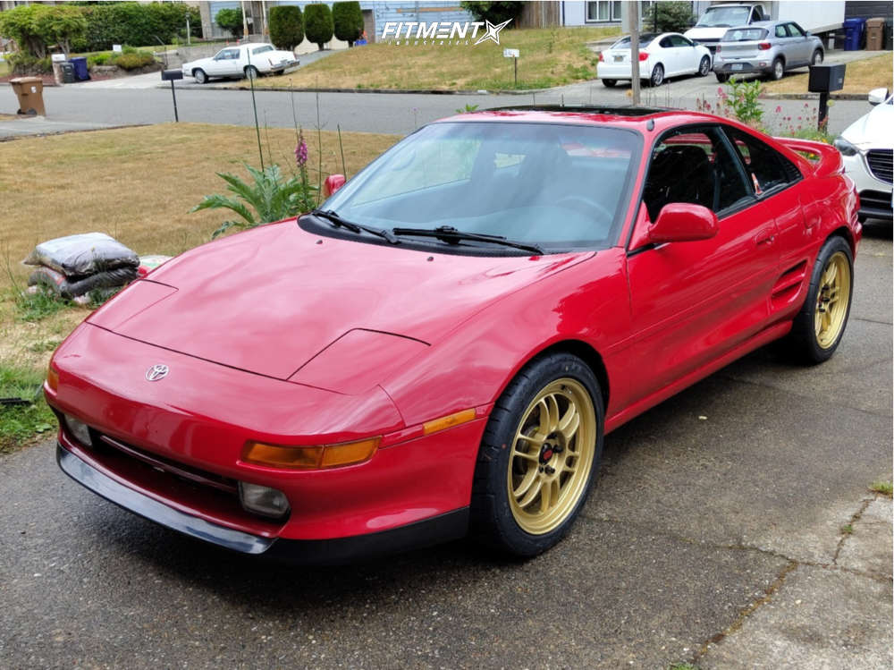1991 Toyota MR2 Base with 17x8 Enkei Rpf1 and Falken 225x45 on ...