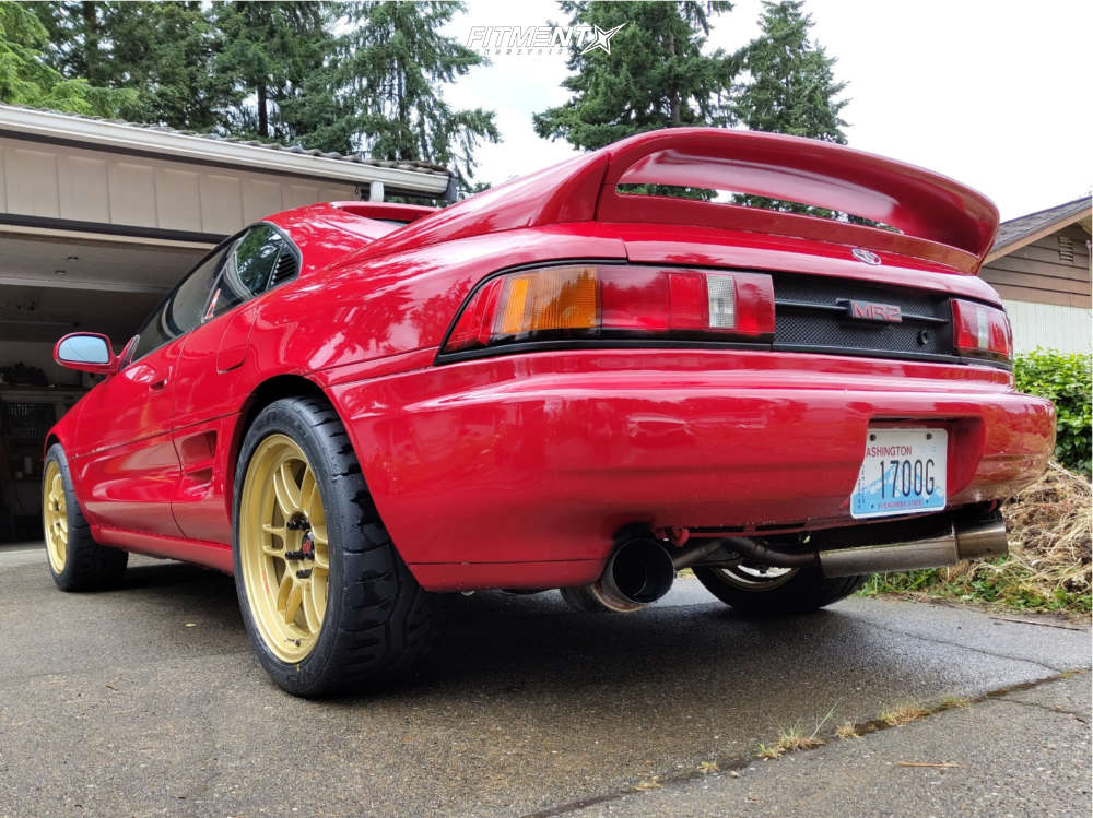 1991 Toyota MR2 Base with 17x8 Enkei Rpf1 and Falken 225x45 on ...
